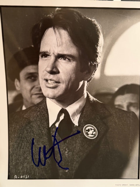 Autographed photograph of Warren Beatty – Old Acquaintances