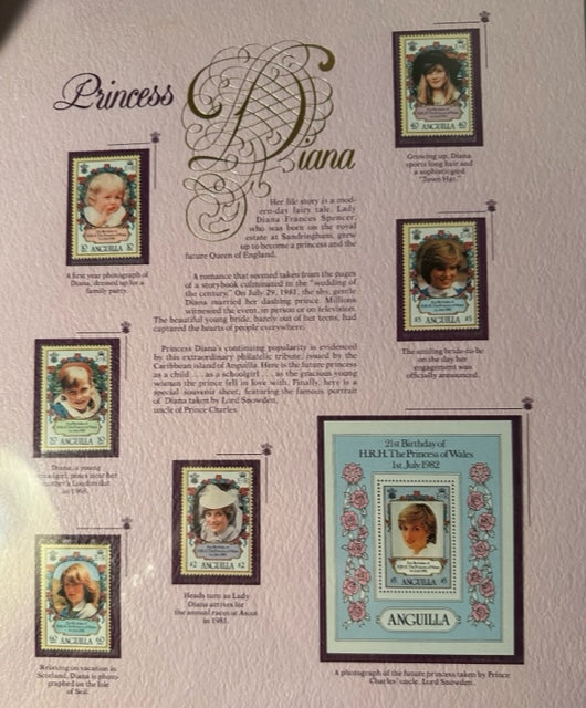 Stamps Princess Diana Stamp Set – Old Acquaintances